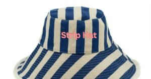 Strip Hat: A Stylish Twist on Timeless Elegance